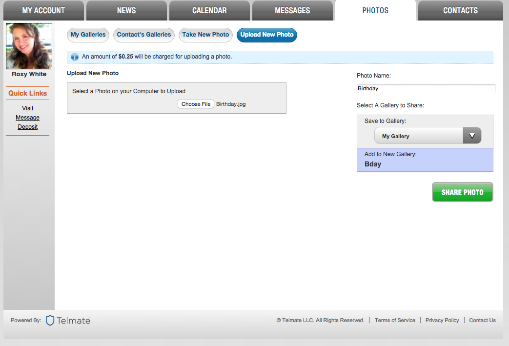 How do I upload a photo? - GettingOut