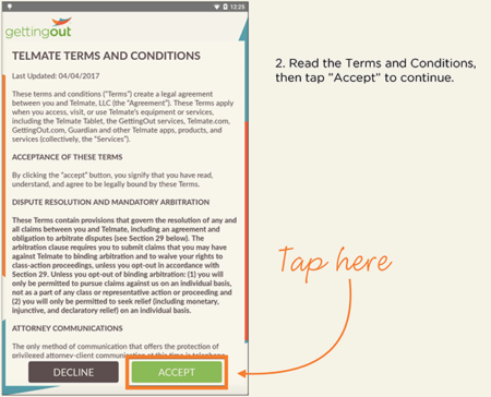 How to schedule a visit (INMATE) - GettingOut